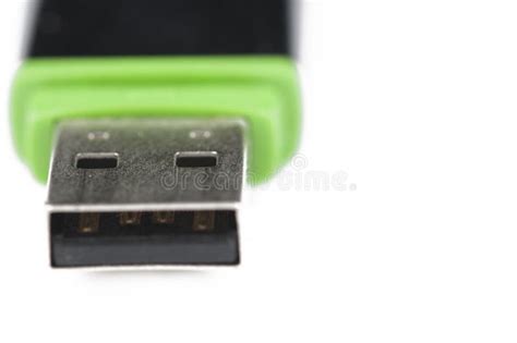 Black Usb Flash Memory In Hand Isolated On White Background Stock Photo Image Of Isolated