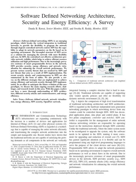 software defined networking architecture pdf denial of service