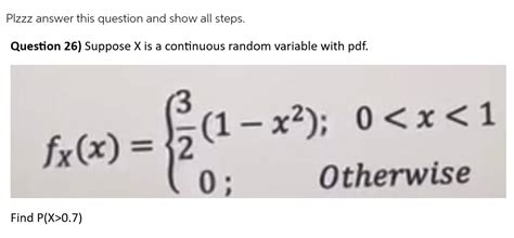 Solved Plzzz Answer This Question And Show All Steps Chegg