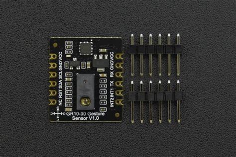 fermion gr10 30 gesture sensor breakout uart and i2c 12 gestures 0