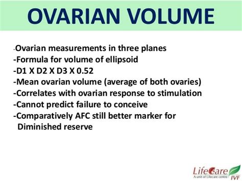 How To Calculate Ovarian Volume Reproduction Online