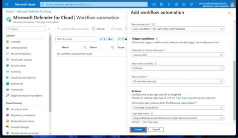automate security tasks and workflows in your azure environment