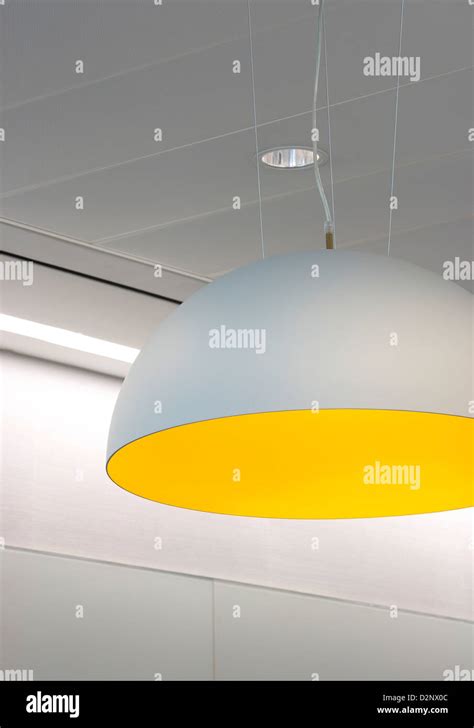 Algorithmics London United Kingdom Architect Mcm Architects 2011 Pendant Lamp Detail Stock