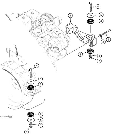 R49482 Rubber Mounting Case Spare Part