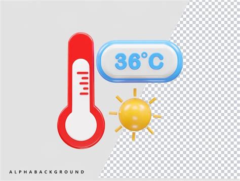 Premium PSD A Red And Blue Temperature Temperature And Temperature Temperature