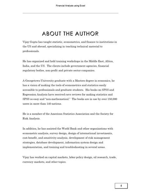 Financial Analysis Using Excel Pdf Connect 4 Techs