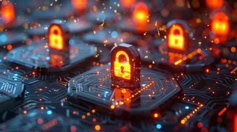 Premium Photo Data Protection And Cyber Security Concept Digital