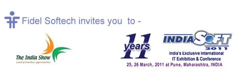 Fidel Softech To Participate In Indiasoft 2011 Pune Fideltech Japan