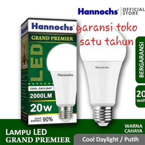 Jual Lampu Led Hannochs Watt Shopee Indonesia