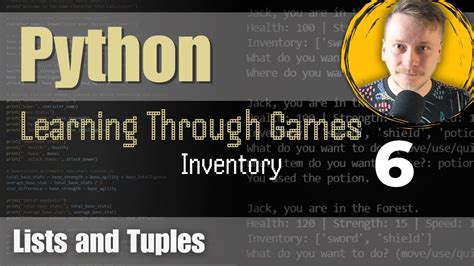 Python 6 Lists And Tuples Game On Learn Python From Scratch