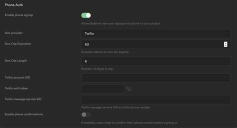 Phone Auth Signupwithphone · Issue 132 · Supabasesupabase Flutter