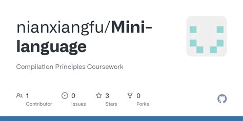 Mini Languagecodeminilexerpy At Master · Nianxiangfumini Language