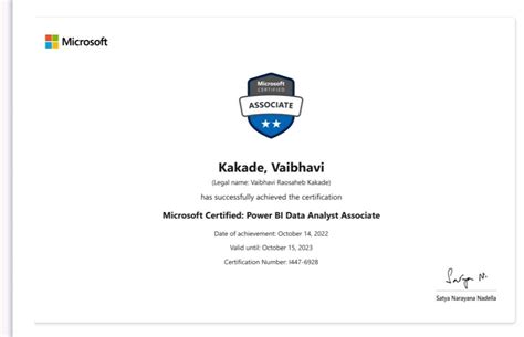 Vaibhavi Kakade On Linkedin Pl300 Microsoftpowerbi Powerbi Microsoft Microsoftlearn 15