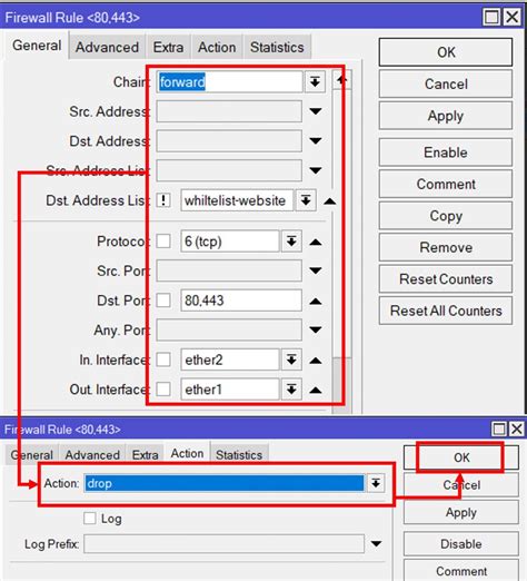 web filtering mikrotik