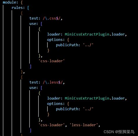 Webpack生成的dist文件夹没有解析less文件webpack 打包themeless文件至dist目录下 Csdn博客