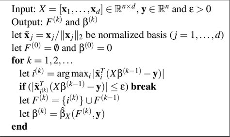 Figure 1 From On The Consistency Of Feature Selection Using Greedy