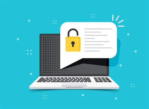 Premium Vector Laptop With Account Login Icon In Flat Style Password Form Page Vector