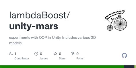 github lambdaboost unity mars experiments with oop in unity