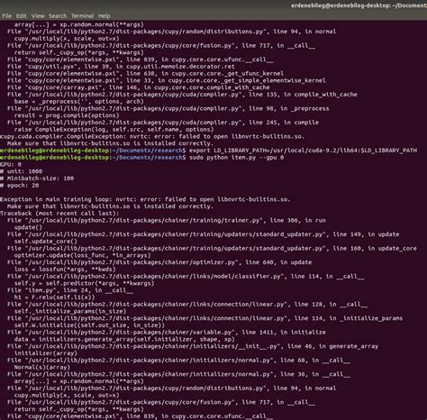 Nvrtc Error Failed To Open Libnvrtc Builtinsso · Issue 4813