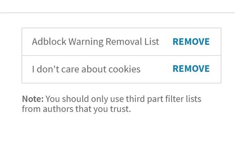 Block Cookie Notifications Adblock Plus