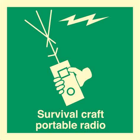Køb Imo Sign Survival Craft Portable Radio Hos Jo Safety