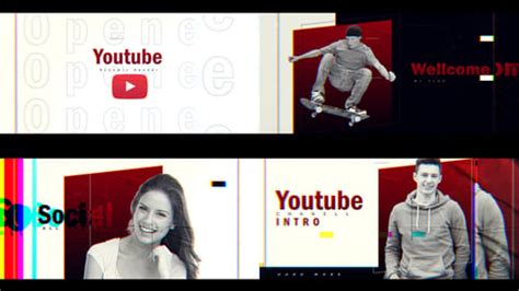 Energetic Youtube Opener With Dynamic Typography And Grunge Elements