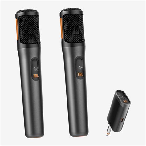 JBL PartyBox Wireless Microphone Set Of Black Worldshop