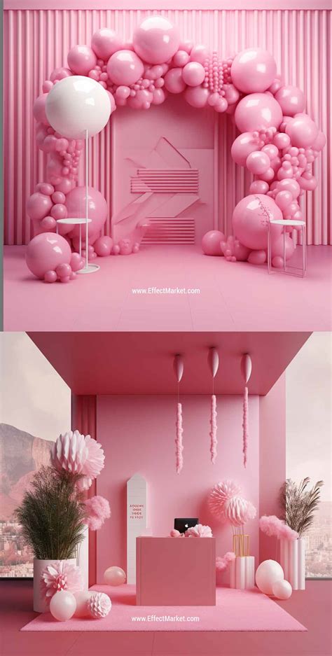 مجموعه بک گراند های صورتی دیجیتال آتلیه عکاسی ویژه طراحی کدمحصول