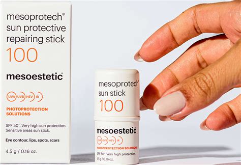 Protetor Solar Mesoestetic Sun Stick 100 Fps 100 Beleza Na Web