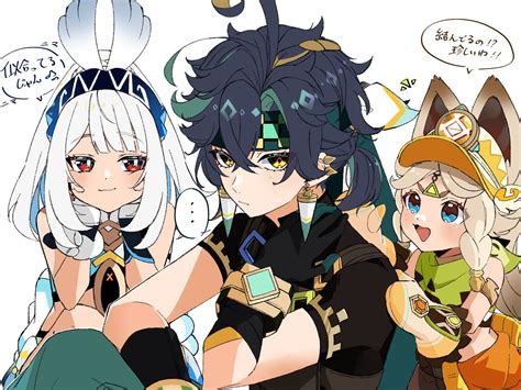 Mualani Kinich And Kachina Genshin Impact Drawn By Siro 50 Danbooru