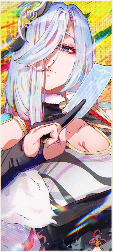 Shenhe Genshin Impact Image By Housou Chan Zerochan Anime Image Board