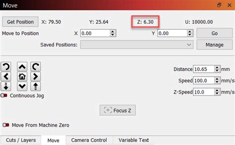 Focal Distance Set Using Material Library Incorrect Distance