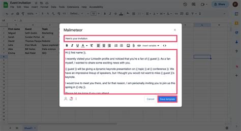 How To Mail Merge In Excel A Step By Step Guide