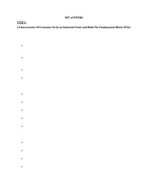iot answers pdf