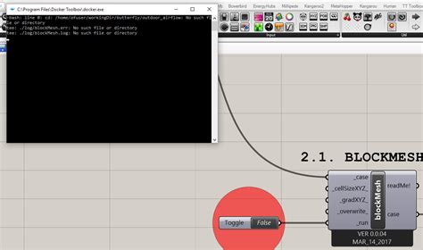 Blockmesh Errors Could Not Find The Files BlockMesh Log And BlockMesh Err Butterfly