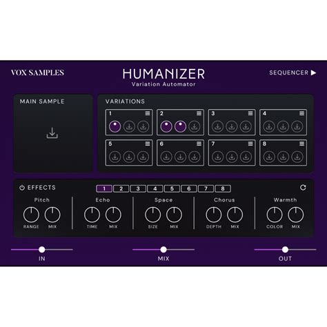 Humanizer Variation Automator Plugin Vox Samples