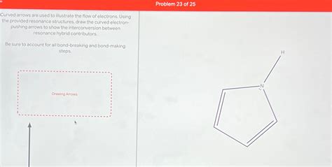 Solved Problem Of Curved Arrows Are Used To Illustrate Chegg Com