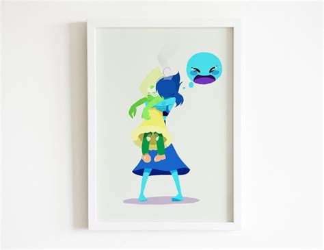 Lapidot Fan Art Print Steven Universe Etsy