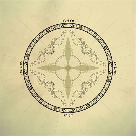 Celtic Compass Rose By West2 On Deviantart