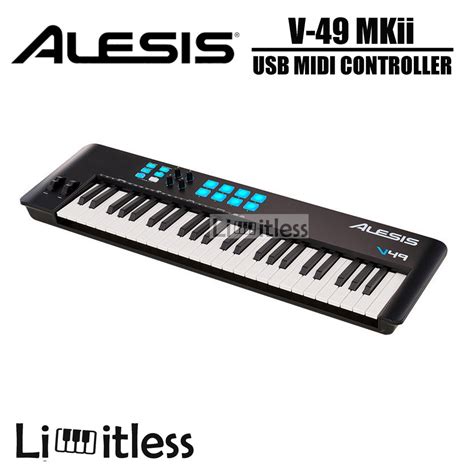 Jual Alesis V49 Mkii Usb Midi Controller Keyboard 49 Key Garansi Resmi Original Shopee Indonesia