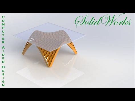 Kamran Bhat On Linkedin Complex Table Design With Solidworks Learn