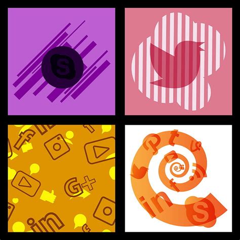 동그라미와 벡터 소셜 미디어 네트워크 배경 Ai Eps Uidownload