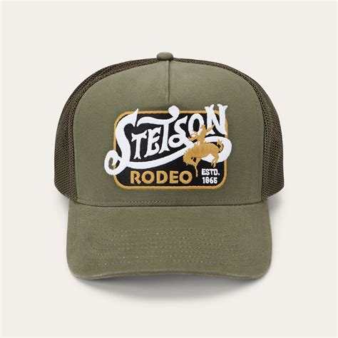 Rodeo Patch Trucker Cap Stetson