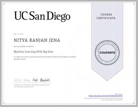 bigdata data learning coursera ucsandiego machinelearning nitya