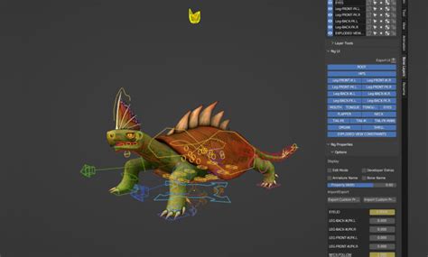 rig your character in blender by ybyang fiverr