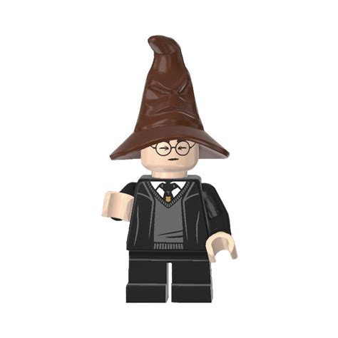 Lego Harry Potter With Black Robe And Sorting Hat Minifigure Brick Owl Lego Marketplace