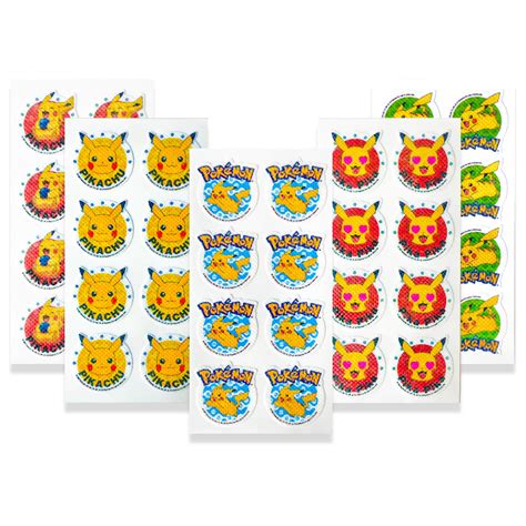 포켓몬 피카츄 캐릭터 에센셜 오일 모기패치 스티커 5장세트 카멜