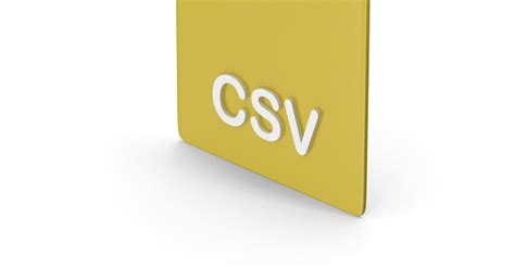File Csv 3d Envato Elements