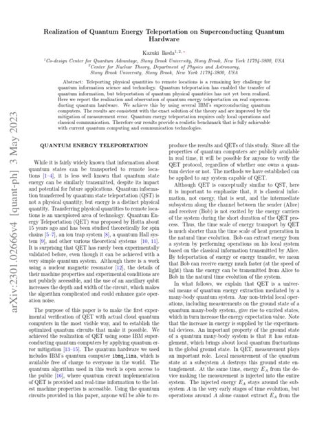 Realization Of Quantum Energy Teleportation On Superconducting Quantum