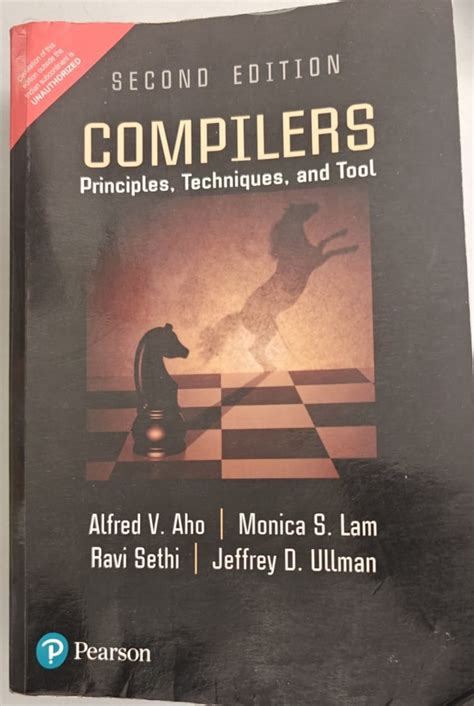 Compilers Principlestechniques And Tool 2nd Edition Alfred V Aho